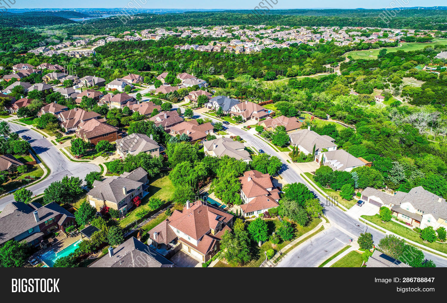 Suburb Neighborhood Image & Photo (Free Trial) | Bigstock