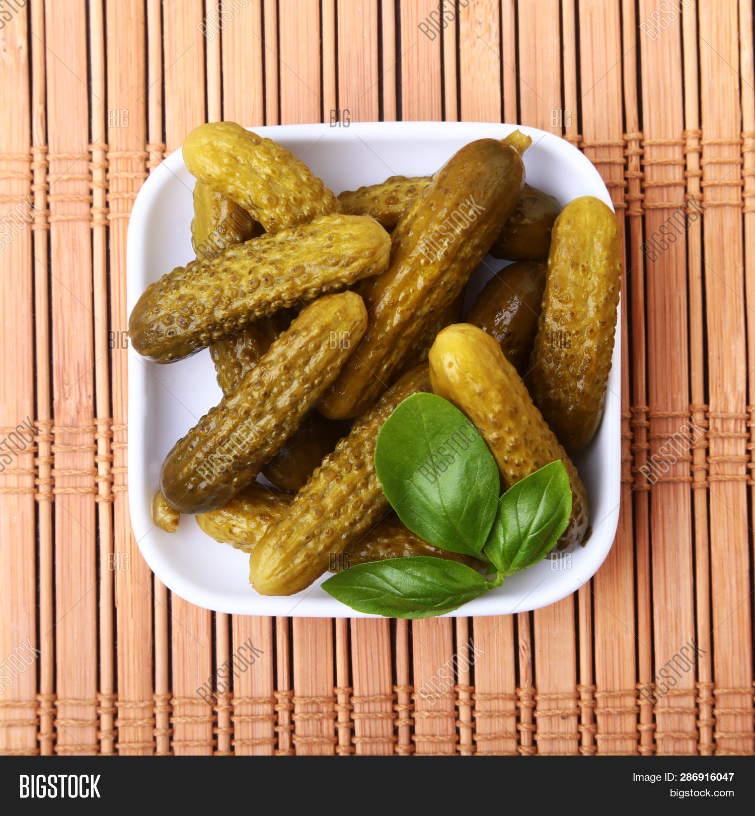 Pickles. Bowl Pickled Image & Photo (Free Trial) | Bigstock