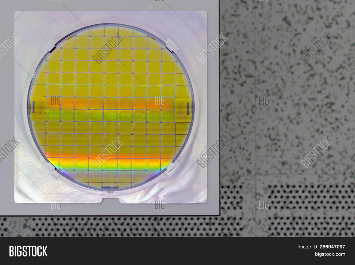 Silicon Wafer Steel Image & Photo (Free Trial) | Bigstock