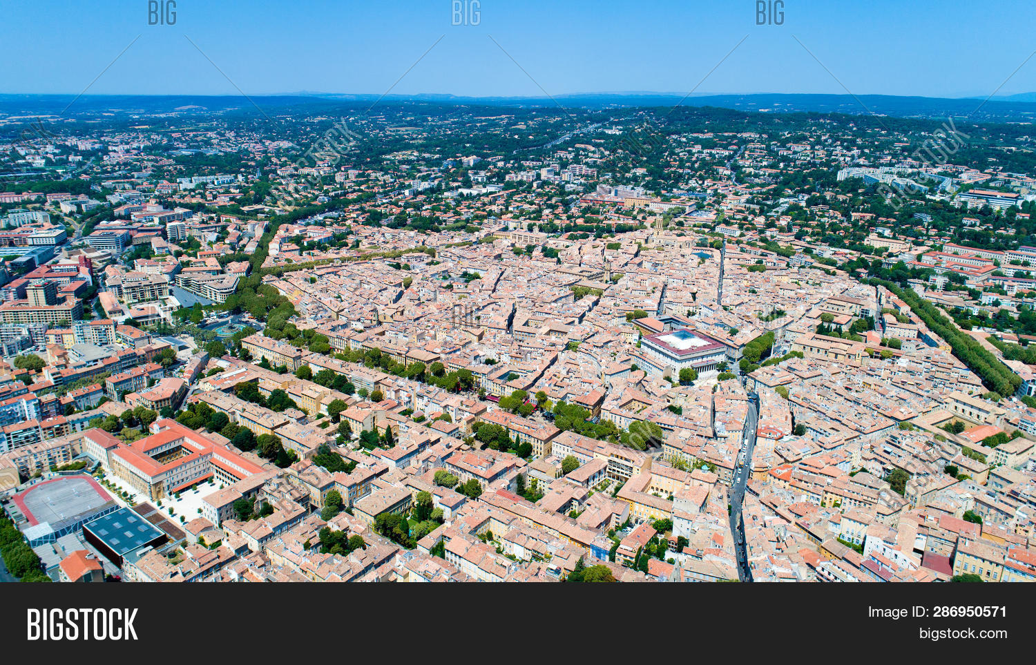 Aerial Photo Aix En Image & Photo (Free Trial) | Bigstock