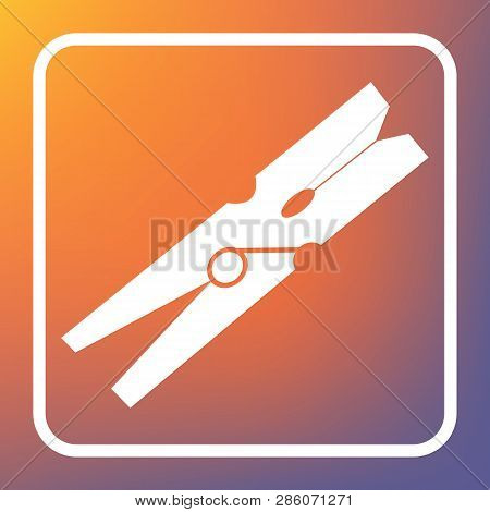 Clothes Peg Sign. Vector & Photo (Free Trial) | Bigstock