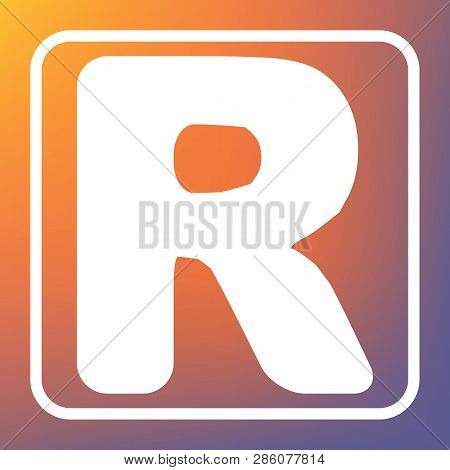 Letter R Sign Design Vector & Photo (Free Trial) | Bigstock