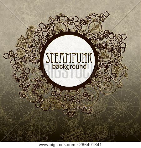 Template Steampunk Vector & Photo (Free Trial) | Bigstock