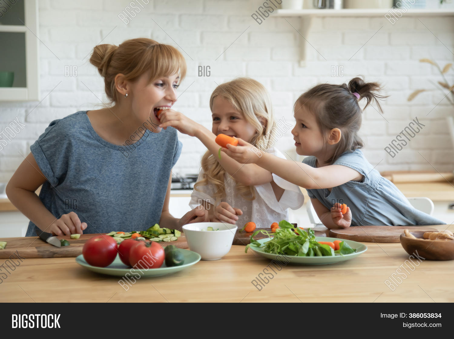 Caring Daughters Image & Photo (Free Trial) | Bigstock