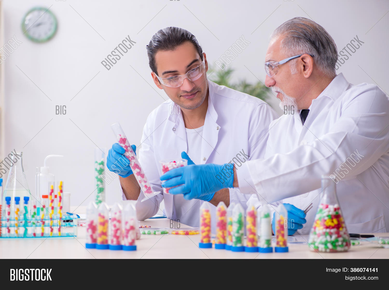 Two Chemists Working Image & Photo (Free Trial) | Bigstock