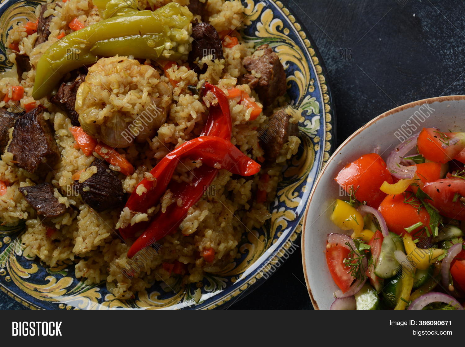 Uzbek Cuisine (food) Image & Photo (Free Trial) | Bigstock
