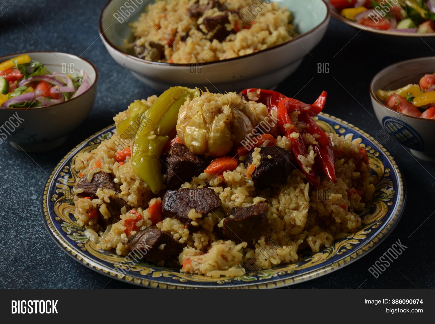 Uzbek Cuisine (food) Image & Photo (Free Trial) | Bigstock