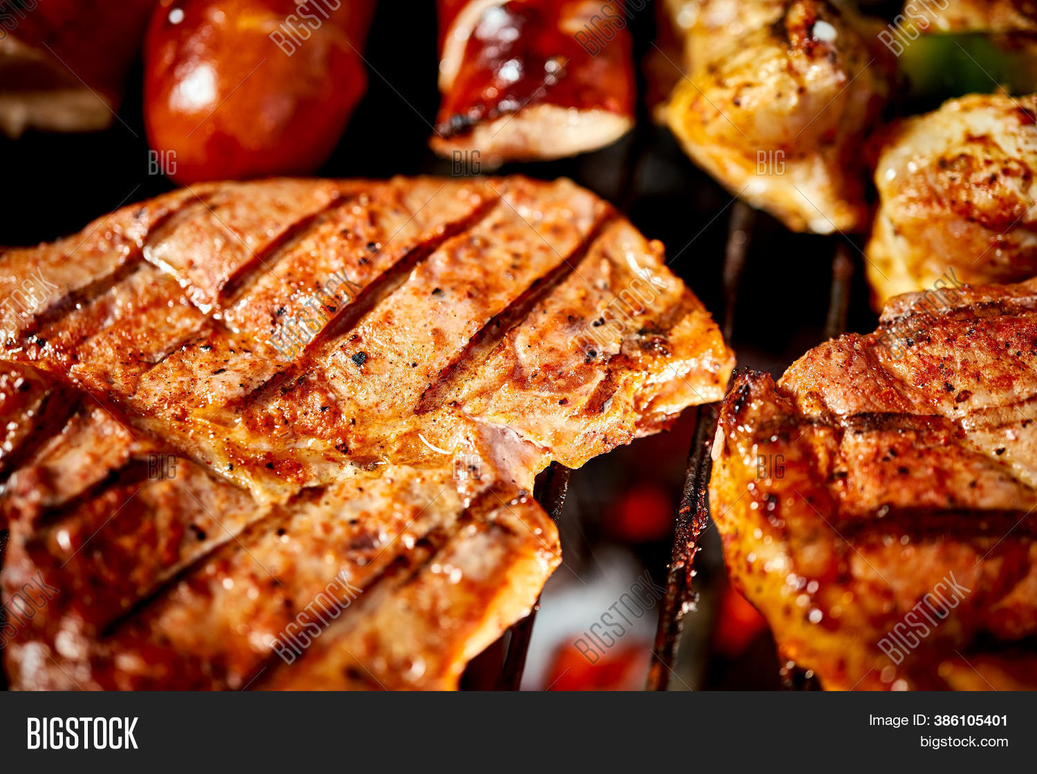 Juicy Beef Steaks On Image & Photo (Free Trial) | Bigstock