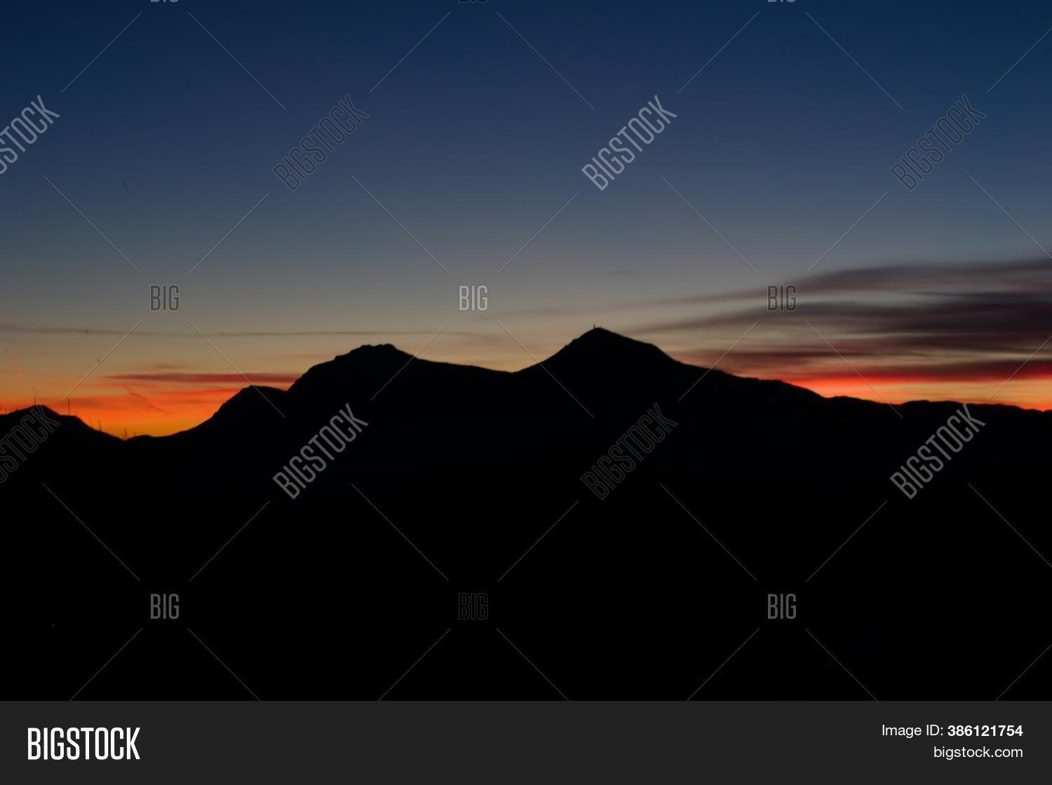 Scenic Orange Sunset Image & Photo (Free Trial) | Bigstock