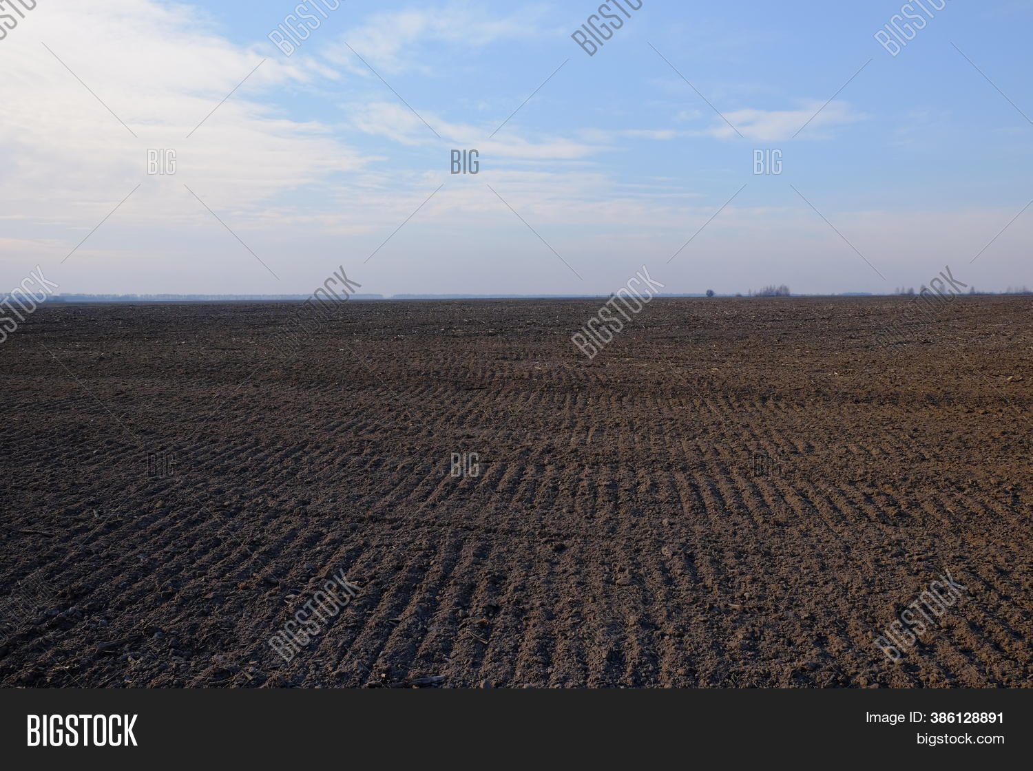 Freshly Plowed Farm Image & Photo (Free Trial) | Bigstock