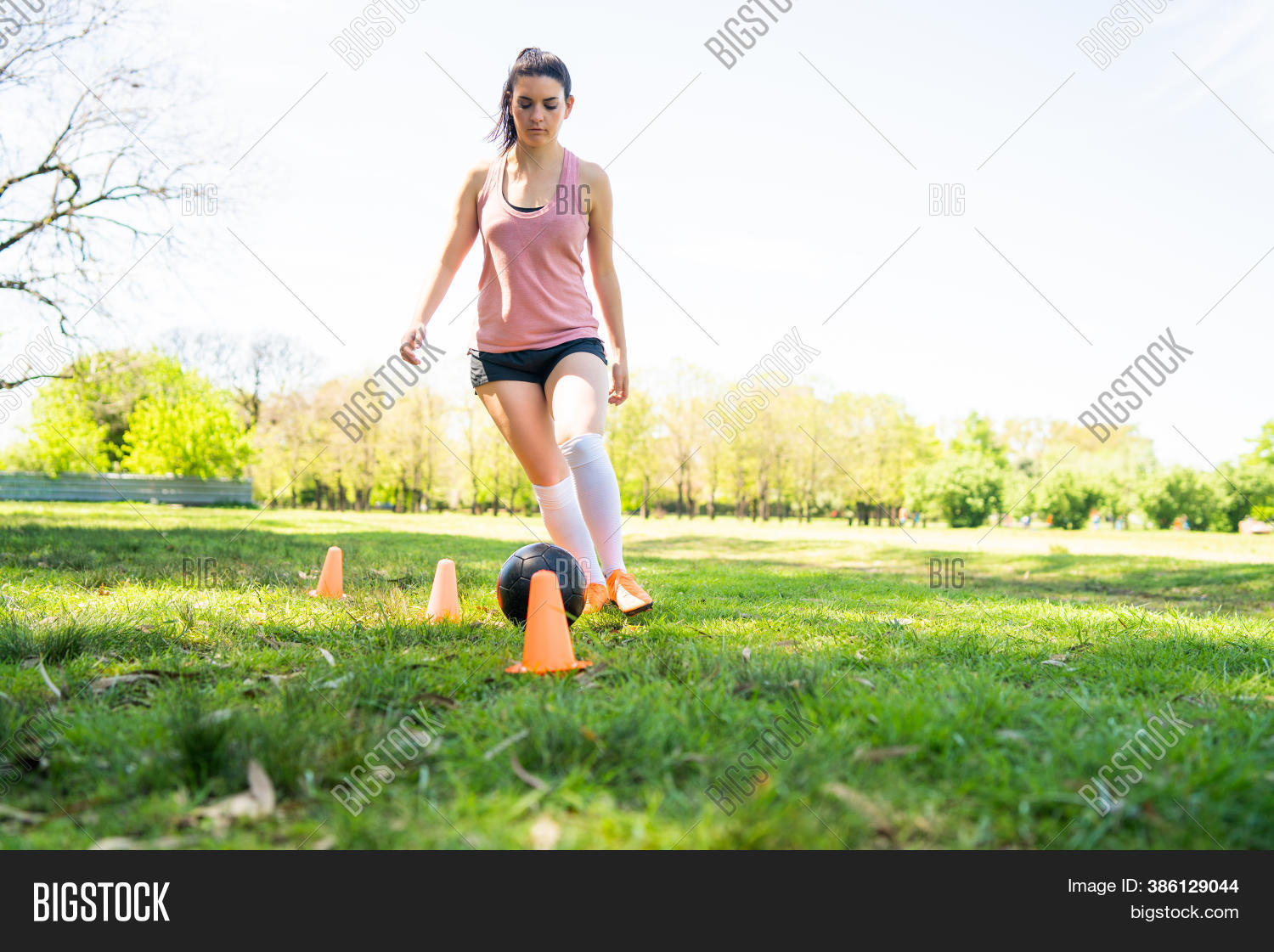 Young Female Soccer Image & Photo (Free Trial) | Bigstock
