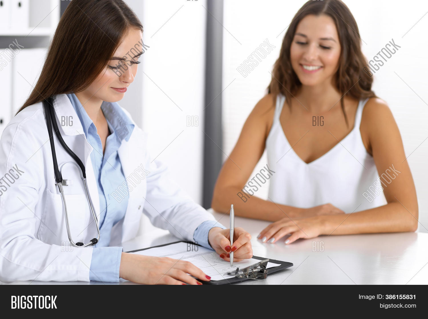 Doctor Happy Patient Image & Photo (Free Trial) | Bigstock