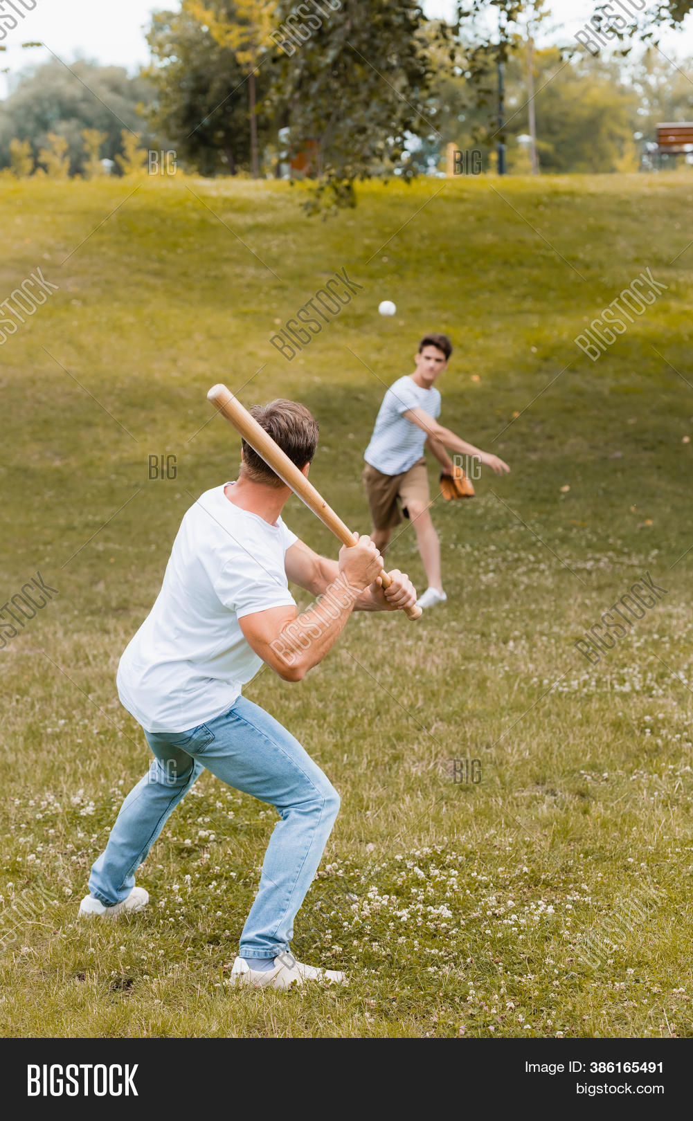 Back View Father Image & Photo (Free Trial) | Bigstock