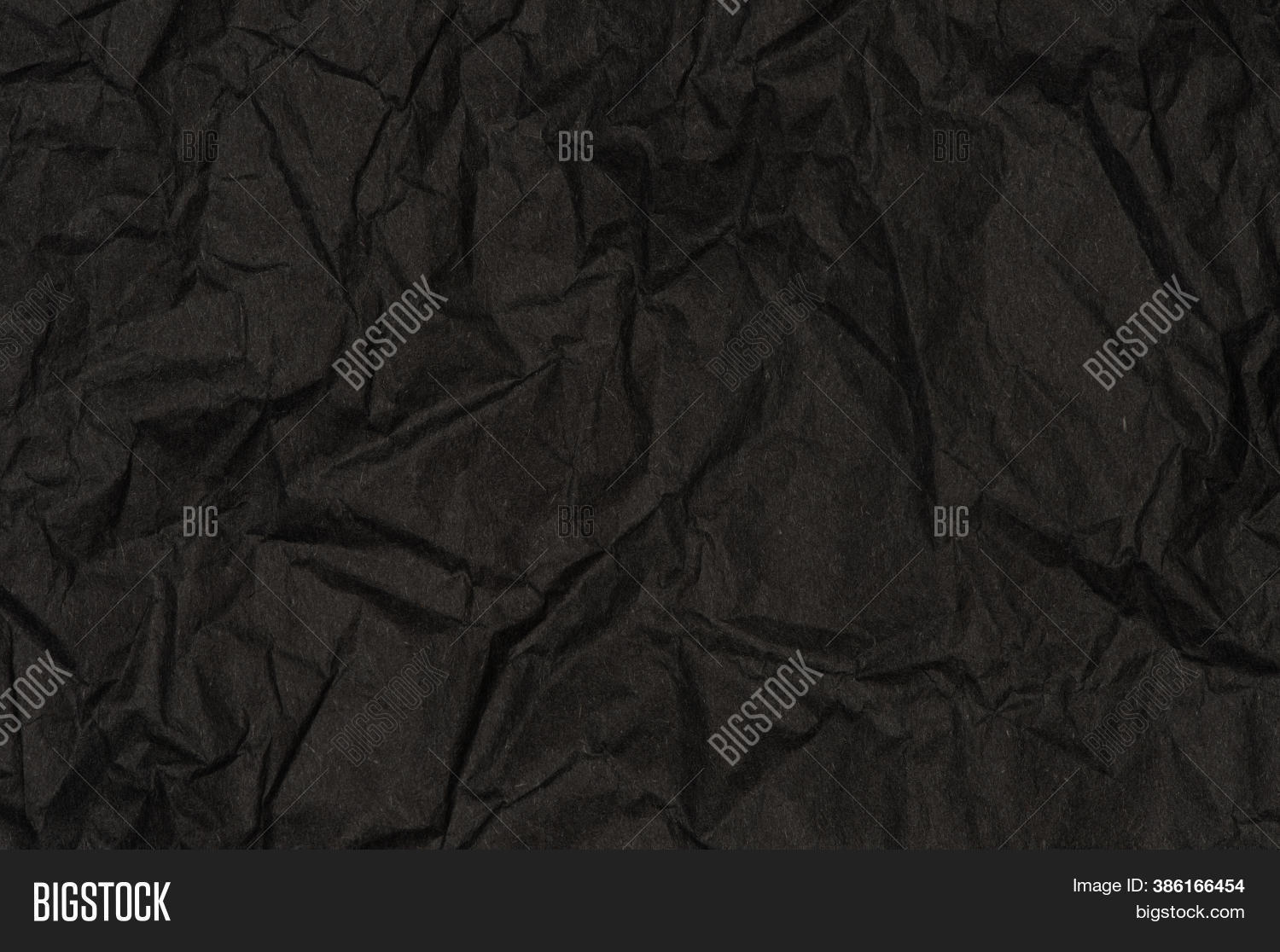 Crumpled Black Paper Image & Photo (Free Trial) | Bigstock