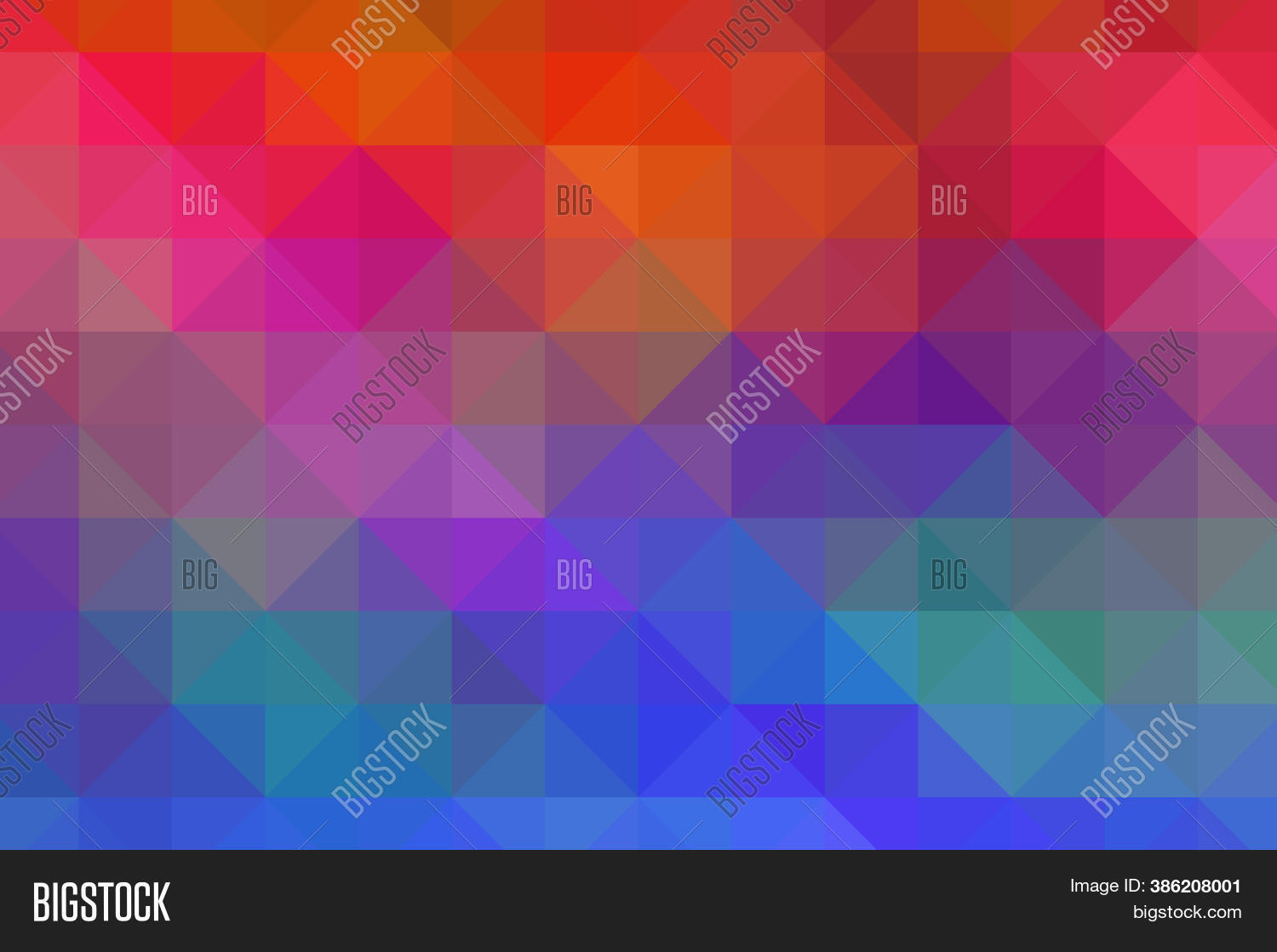 Triangular Pixelation Image & Photo (Free Trial) | Bigstock