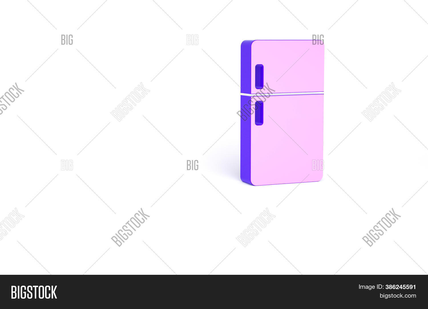 Purple Refrigerator Image & Photo (Free Trial) | Bigstock