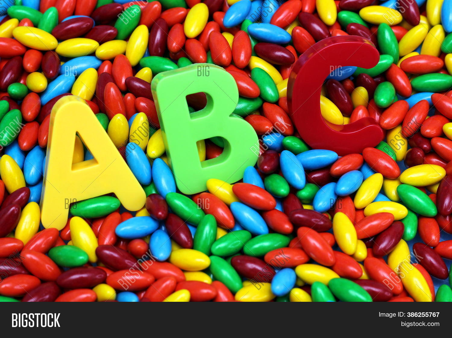 Colored Abc Letters Image & Photo (Free Trial) | Bigstock