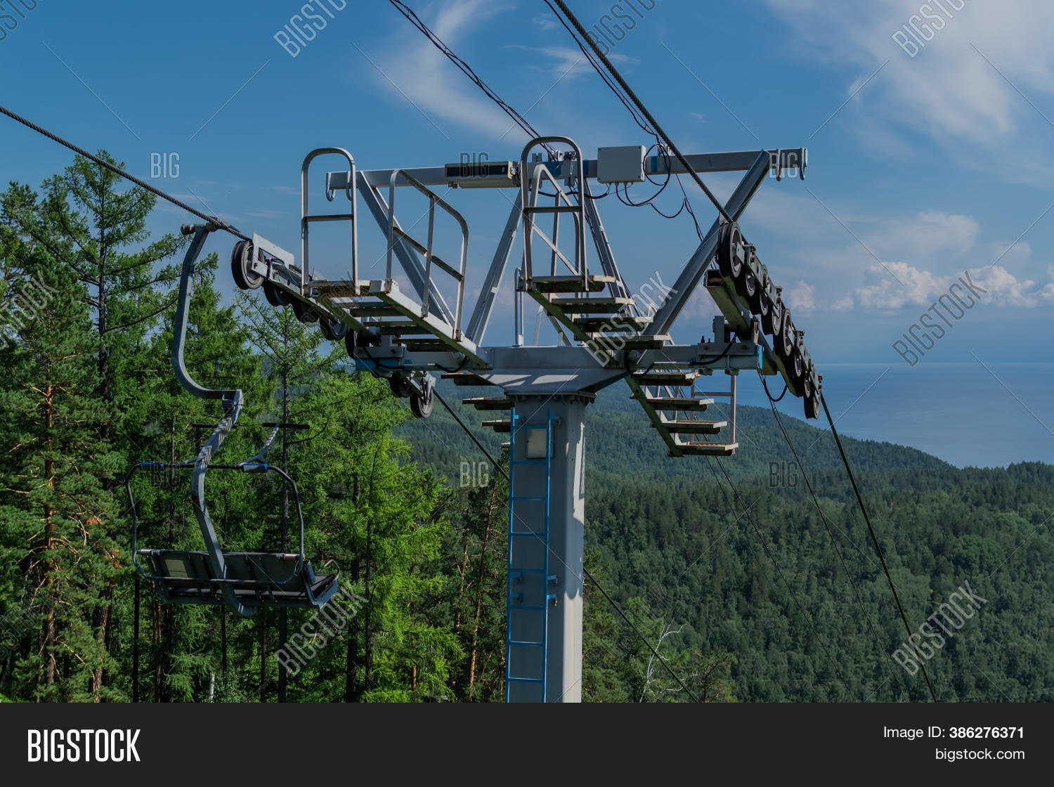 Cable Car Construction Image & Photo (Free Trial) | Bigstock