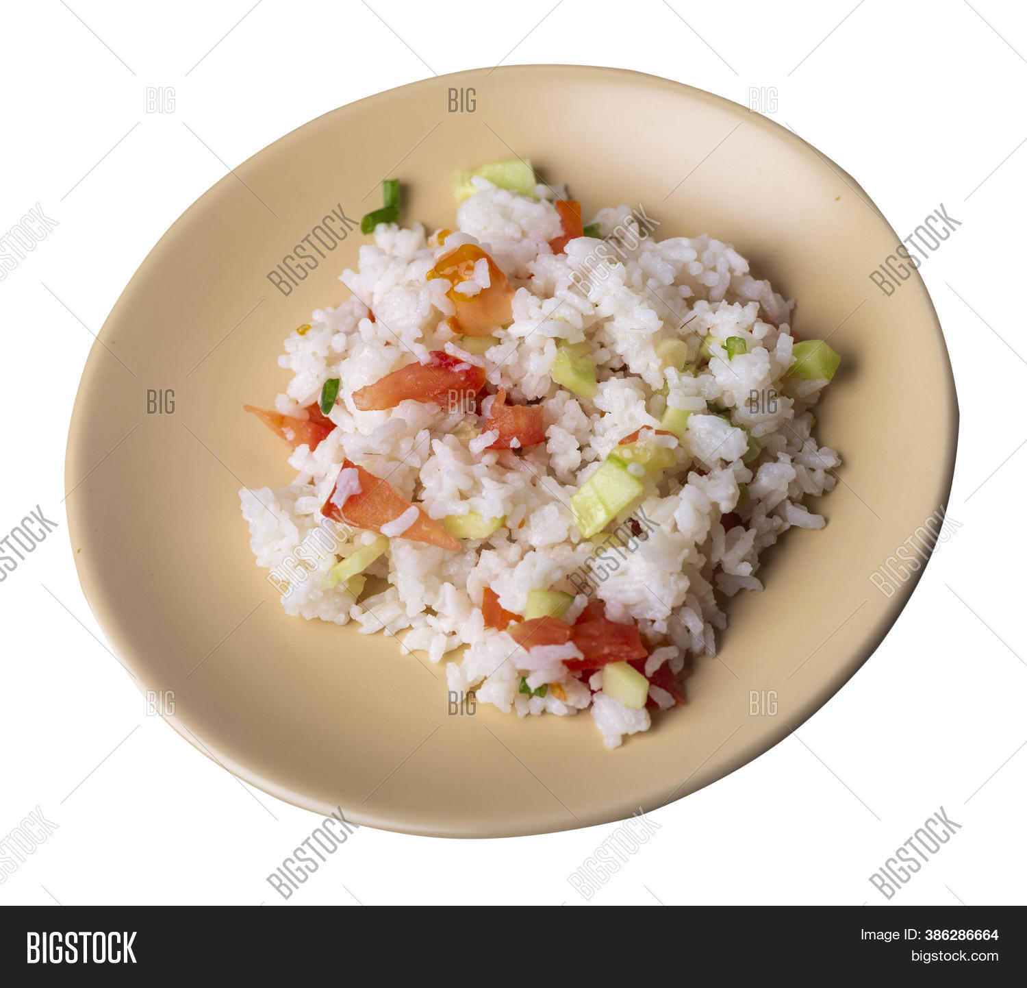 Rice Vegetables On Image & Photo (Free Trial) | Bigstock