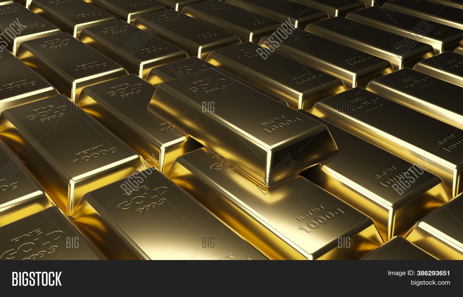 Stack Gold Bars. Image & Photo (Free Trial) | Bigstock