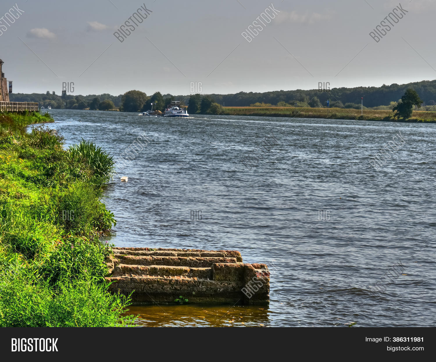 Kessel River Maas Image & Photo (Free Trial) | Bigstock
