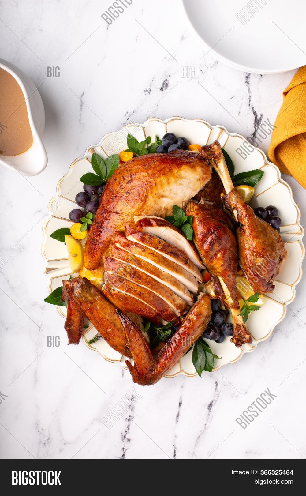 Carved Roasted Turkey Image & Photo (Free Trial) | Bigstock
