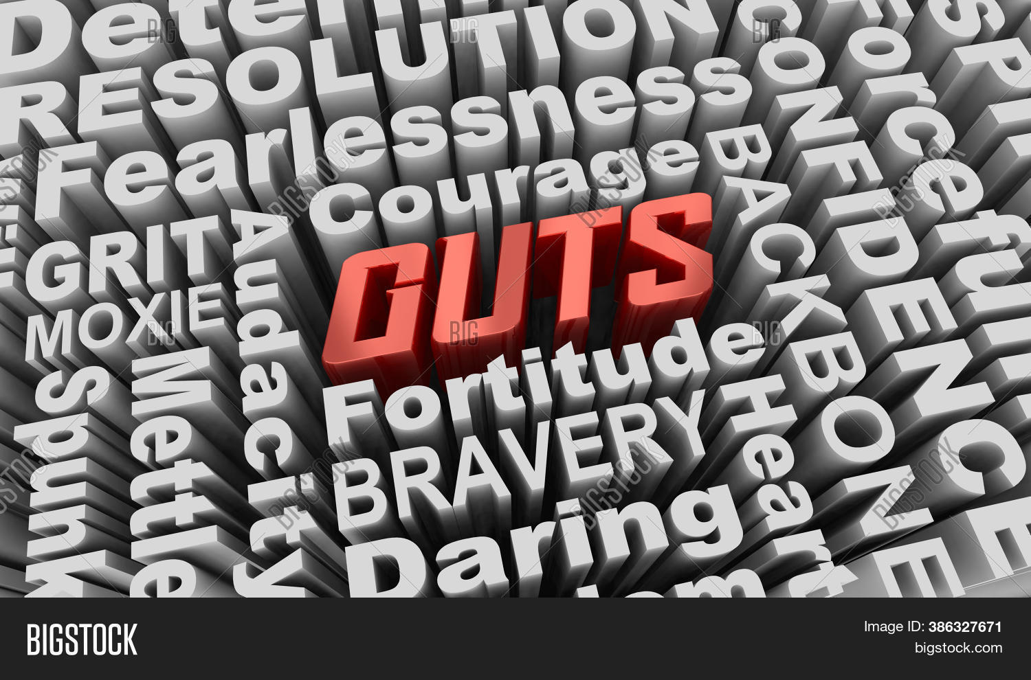 Guts Courage Bravery Image & Photo (Free Trial) | Bigstock