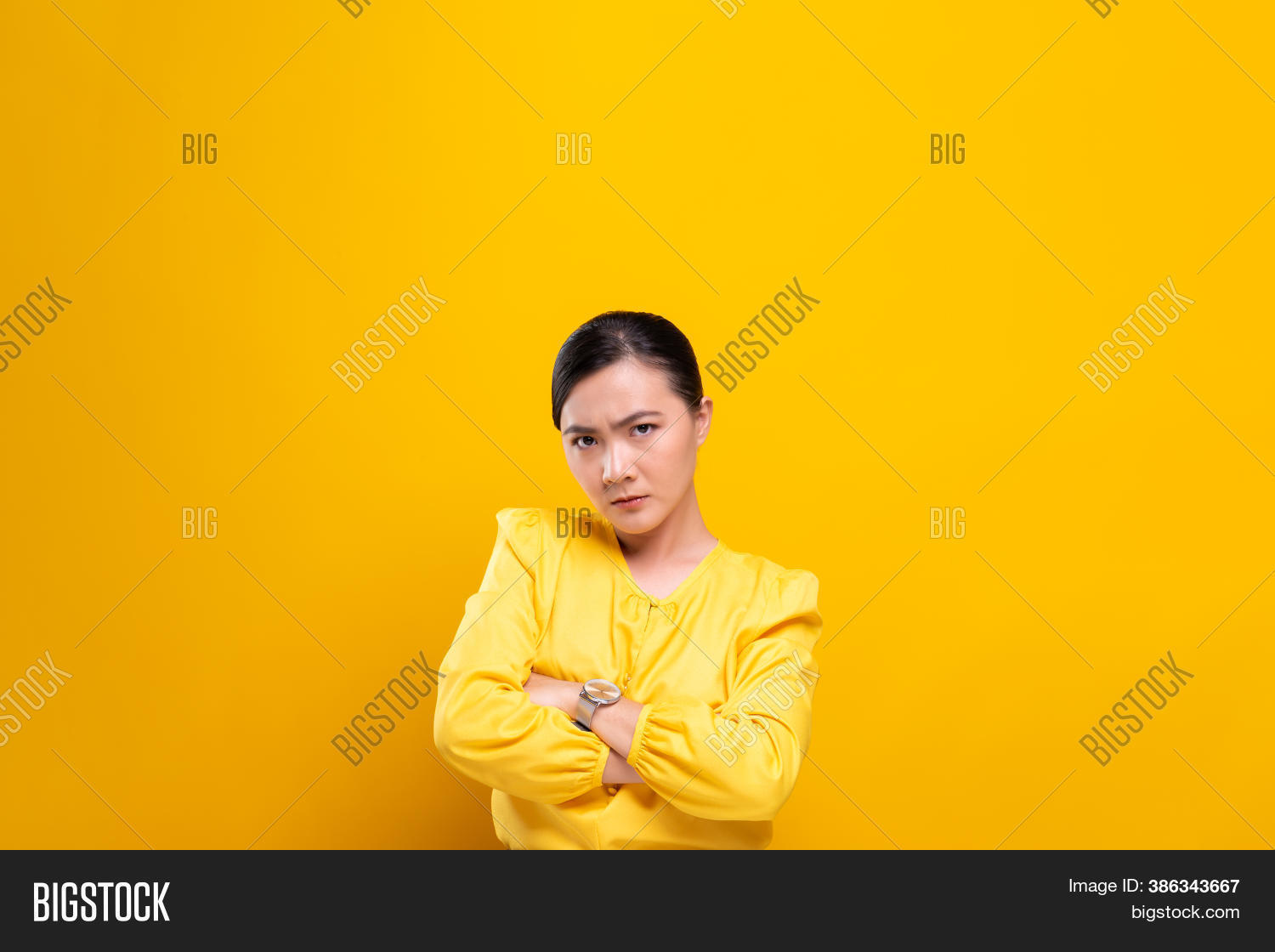 Angry Woman Standing Image & Photo (Free Trial) | Bigstock