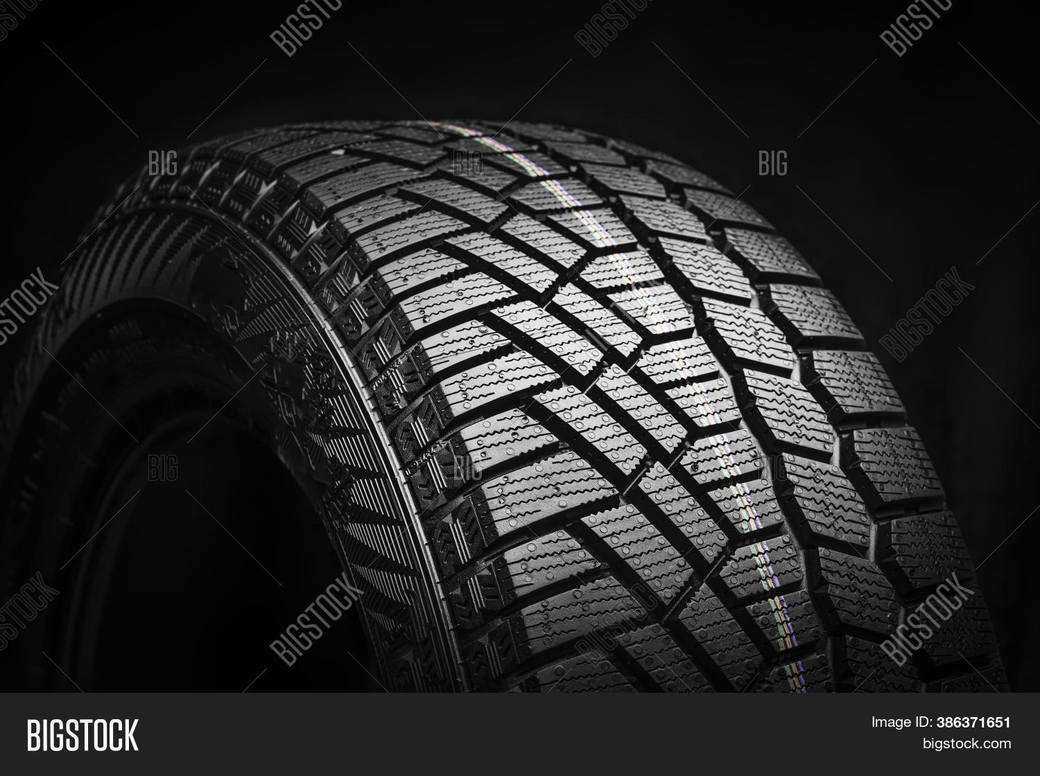 Winter Tire, Friction Image & Photo (Free Trial) | Bigstock