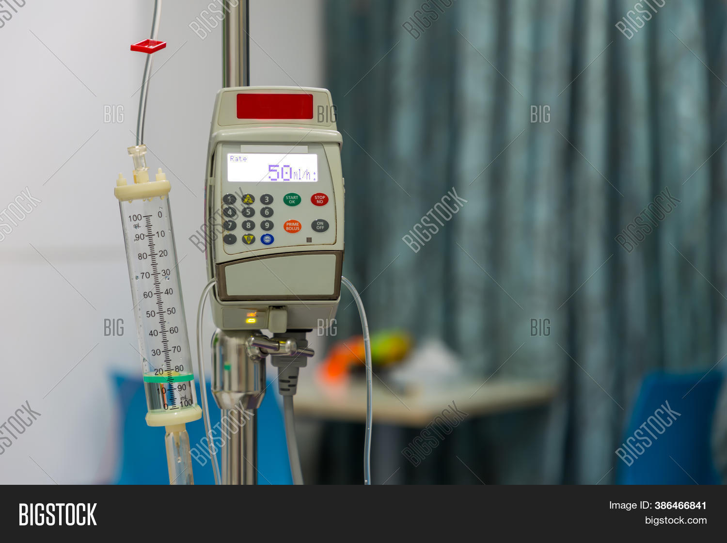 Saline Infusion Pump. Image & Photo (Free Trial) | Bigstock