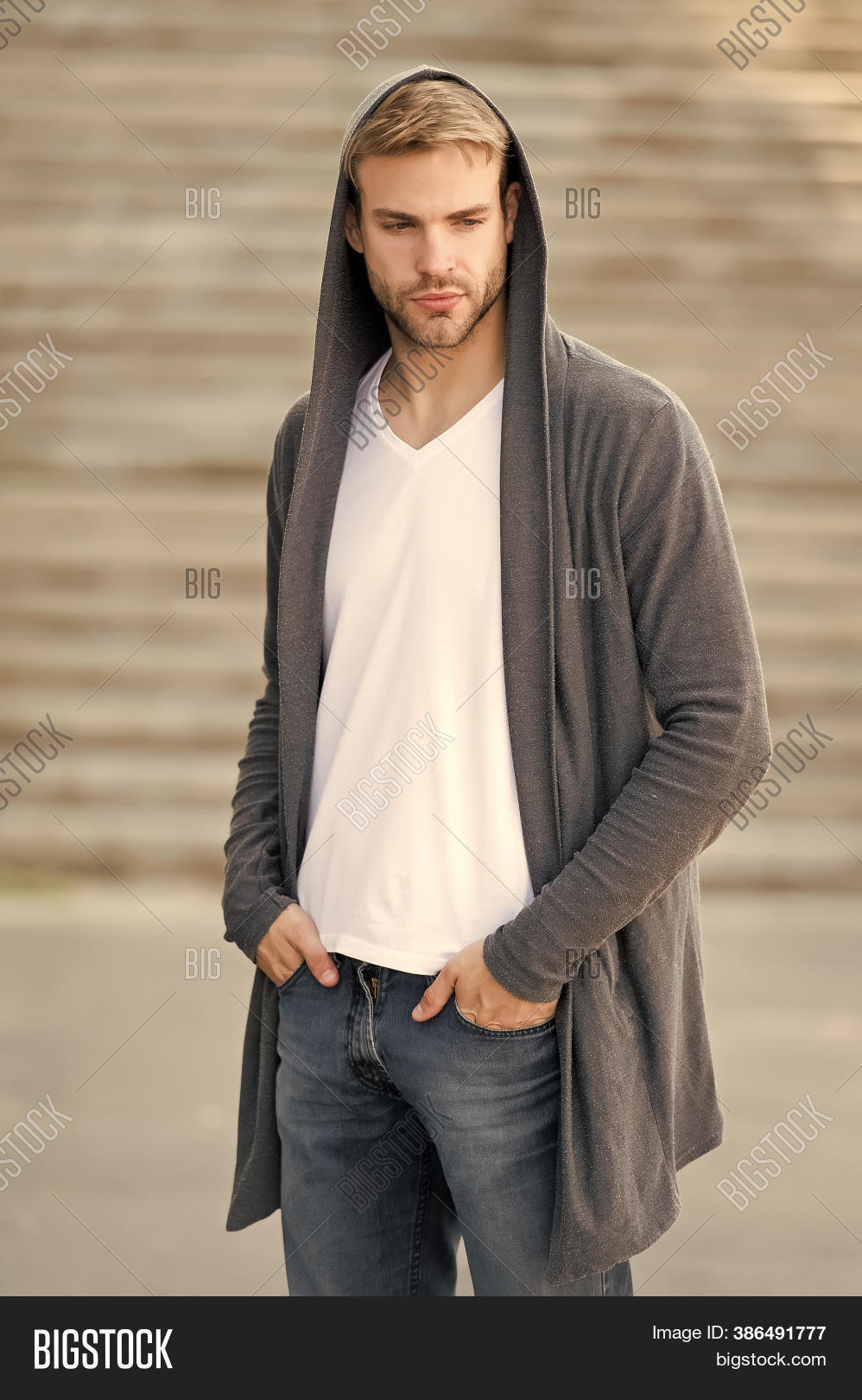 Man Hoody. Man Hood Image & Photo (Free Trial) | Bigstock