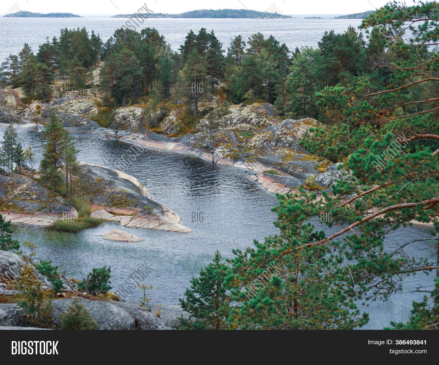 Top View Lake Image & Photo (Free Trial) | Bigstock