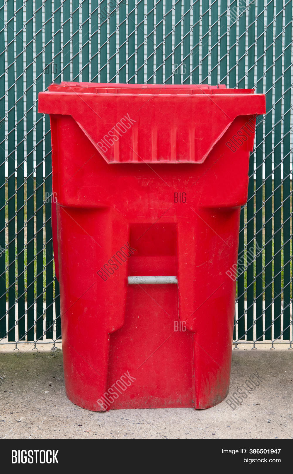 Red Trash Bin Students Image & Photo (Free Trial) | Bigstock
