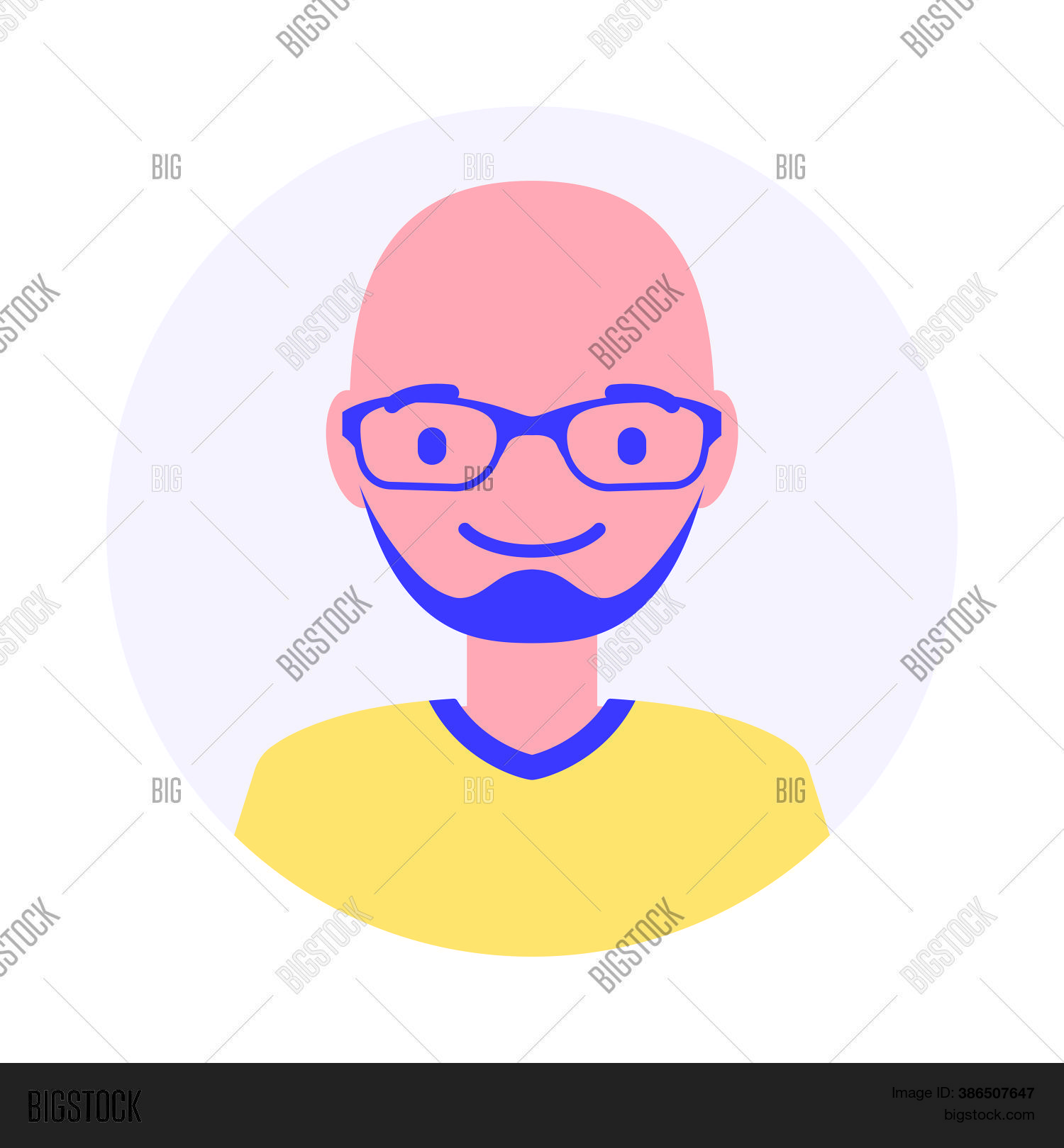 Flat Style Round Vector & Photo (Free Trial) | Bigstock