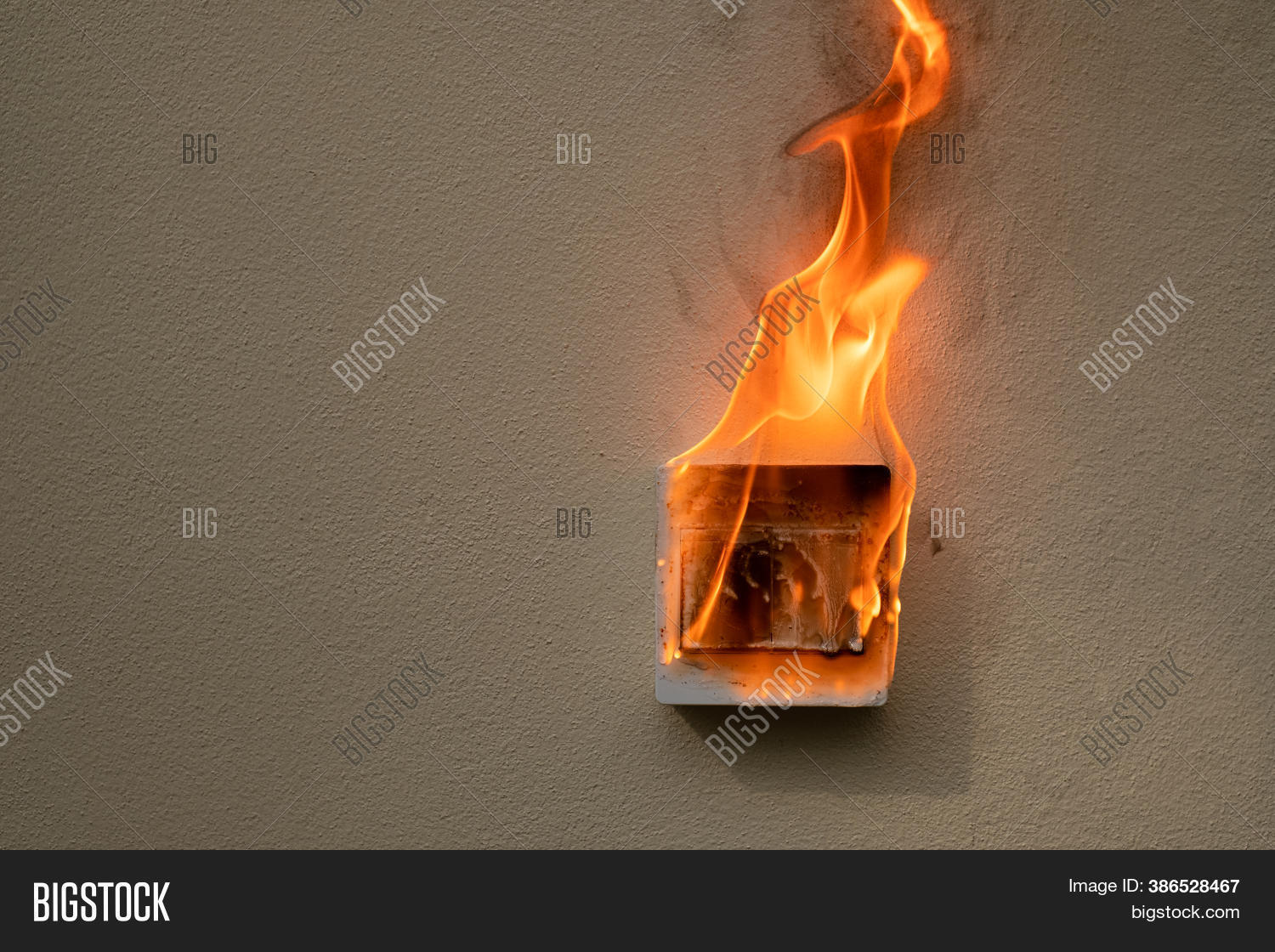 On Fire Switch Image & Photo (Free Trial) | Bigstock