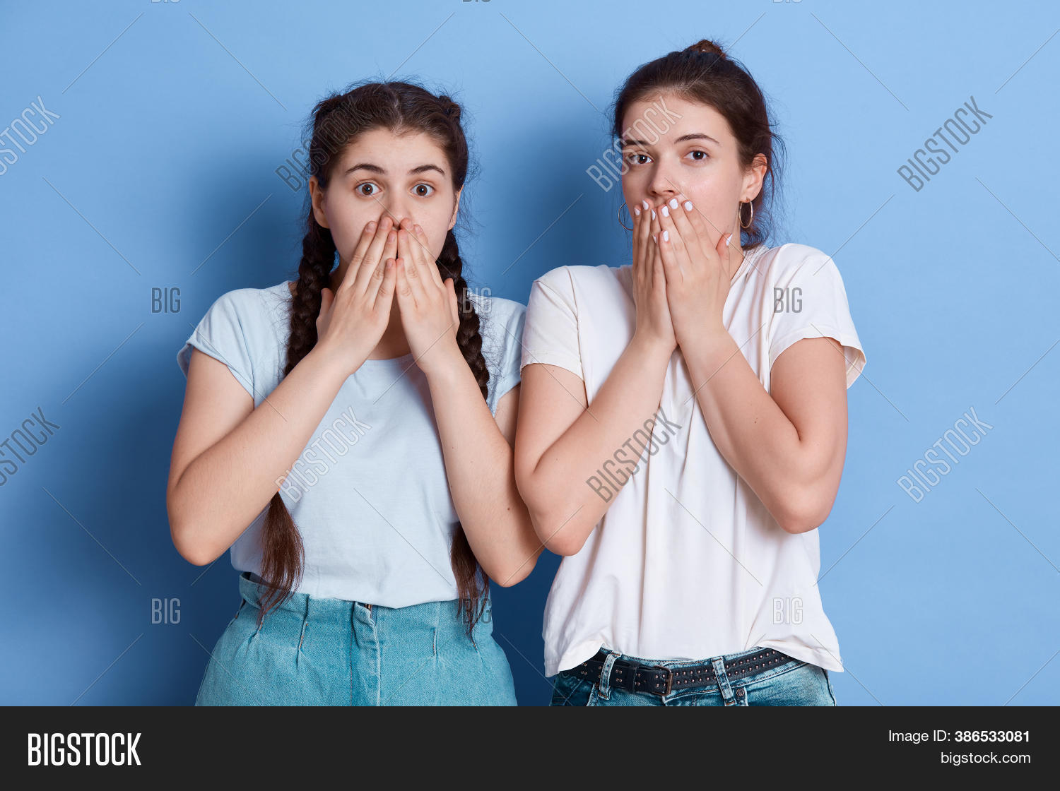 Two Shocked Women Image & Photo (Free Trial) | Bigstock