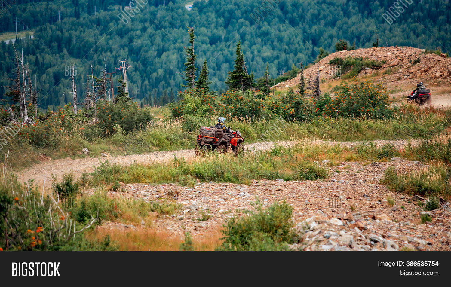 Atv Bike Group Rides Image & Photo (Free Trial) | Bigstock
