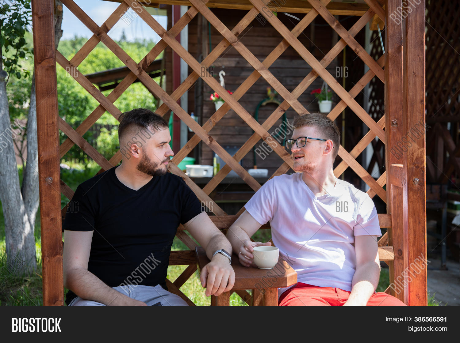 Couple Male Friends Image & Photo (Free Trial) | Bigstock