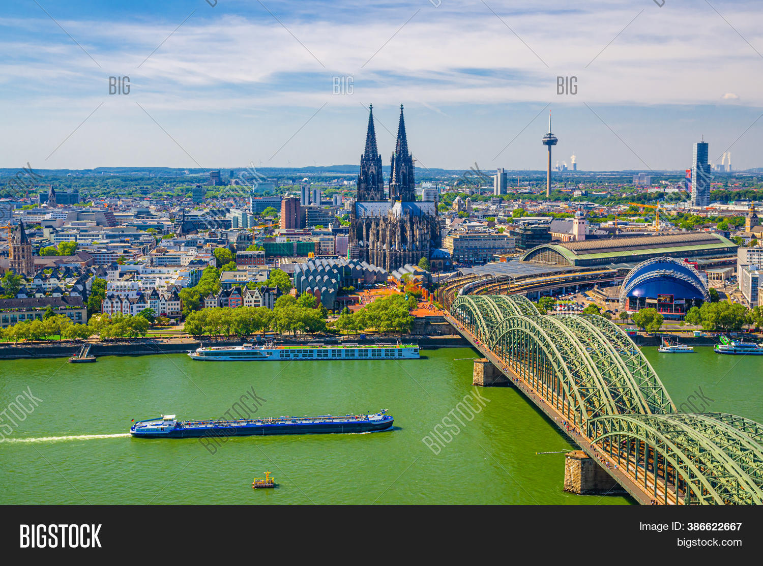 Cologne Cathedral Aerial