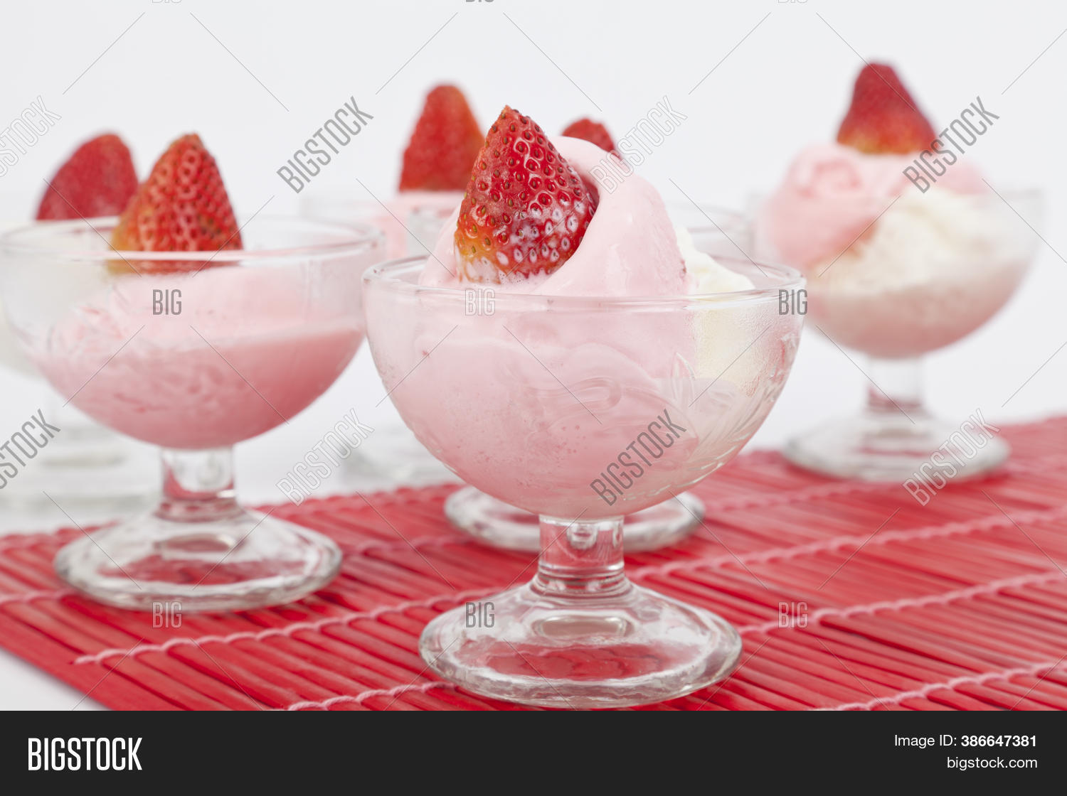 Cups Ice Cream Image & Photo (Free Trial) | Bigstock