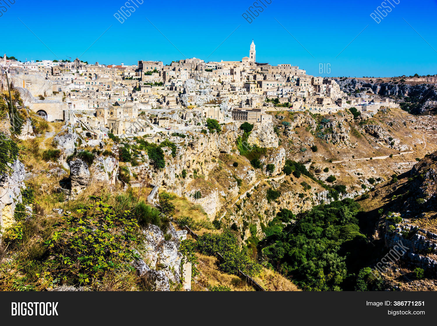 Panoramic View Matera Image & Photo (Free Trial) | Bigstock