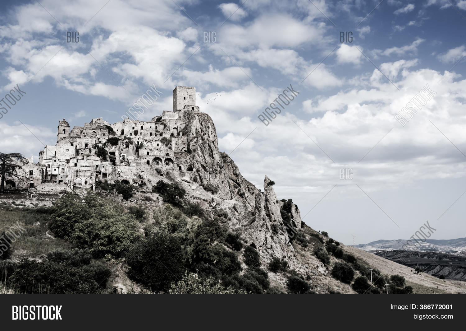 View Craco, Ghost Town Image & Photo (Free Trial) | Bigstock