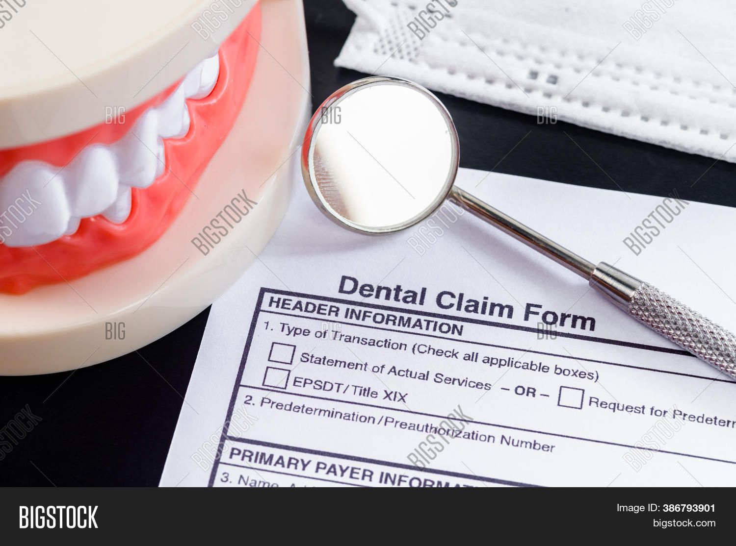 Dental Claim Form Image & Photo (Free Trial) | Bigstock