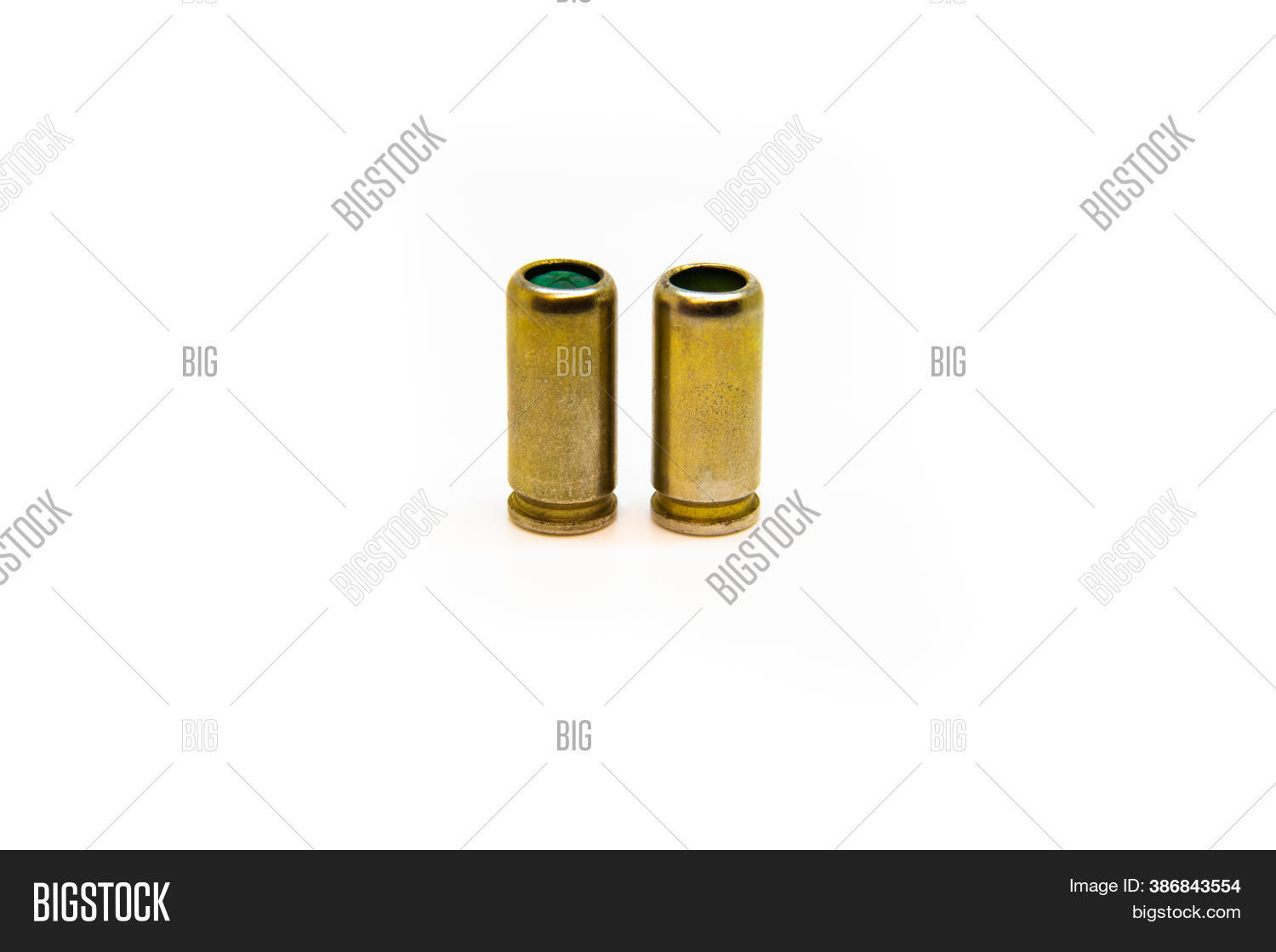 Two Bullets Pistol On Image & Photo (Free Trial) | Bigstock