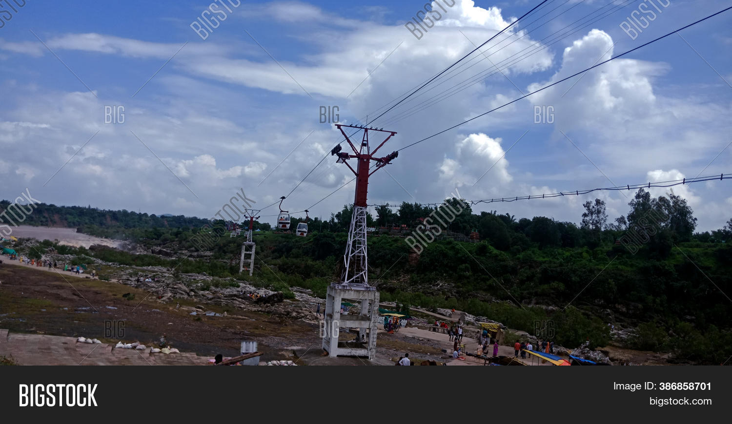 Ropeway Tower Image & Photo (Free Trial) | Bigstock