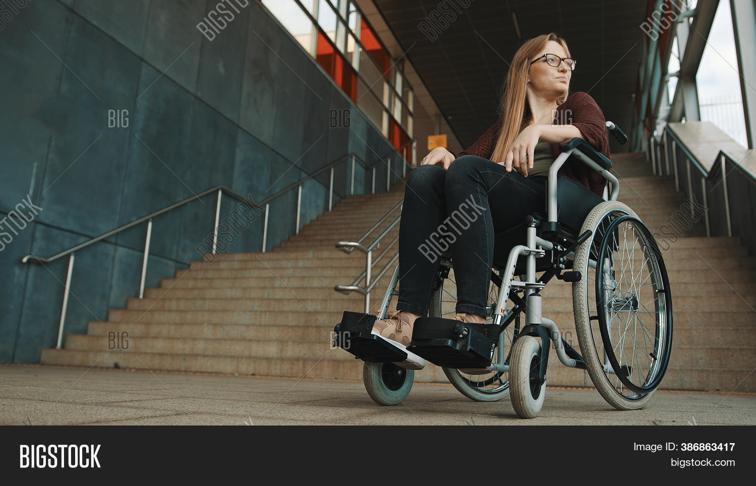 Sad Helpless Disabled Image & Photo (Free Trial) | Bigstock