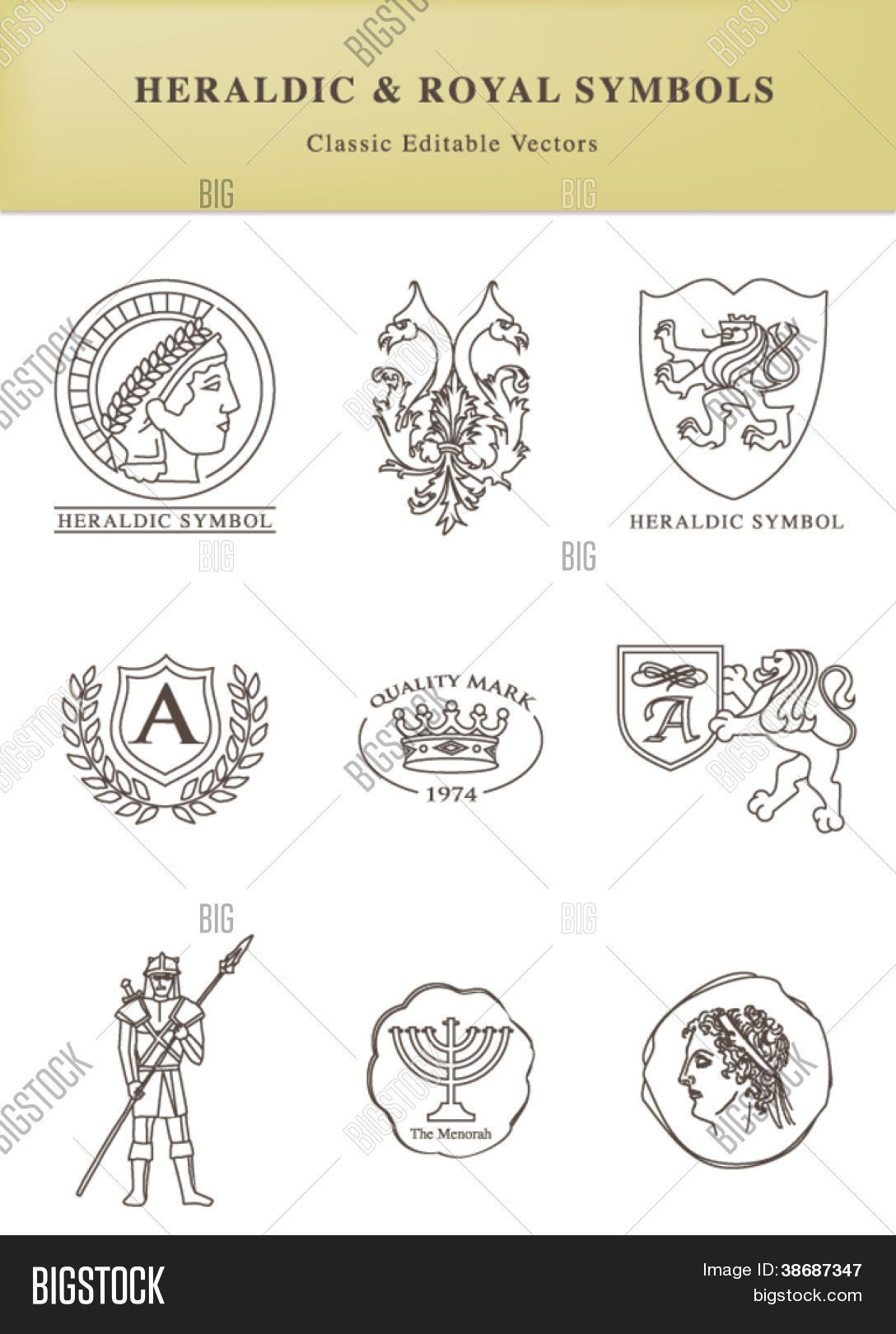 Heraldic & Royal Vector & Photo (Free Trial) | Bigstock