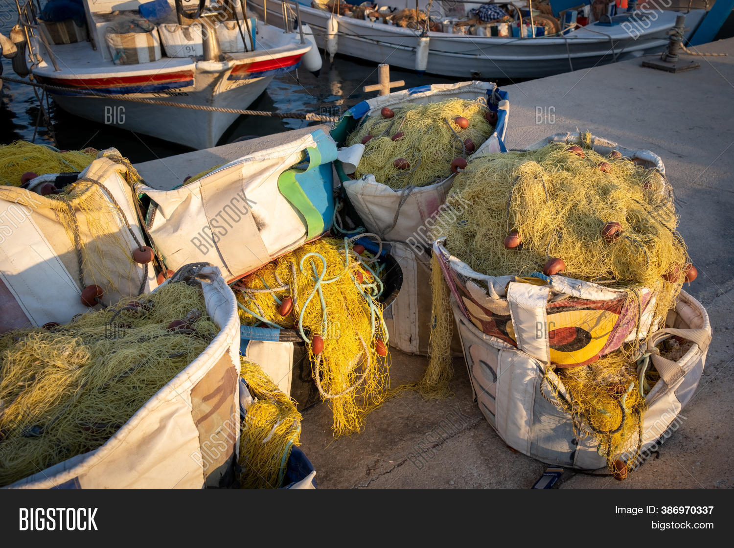 Fishing Nets Ropes Image & Photo (Free Trial) | Bigstock