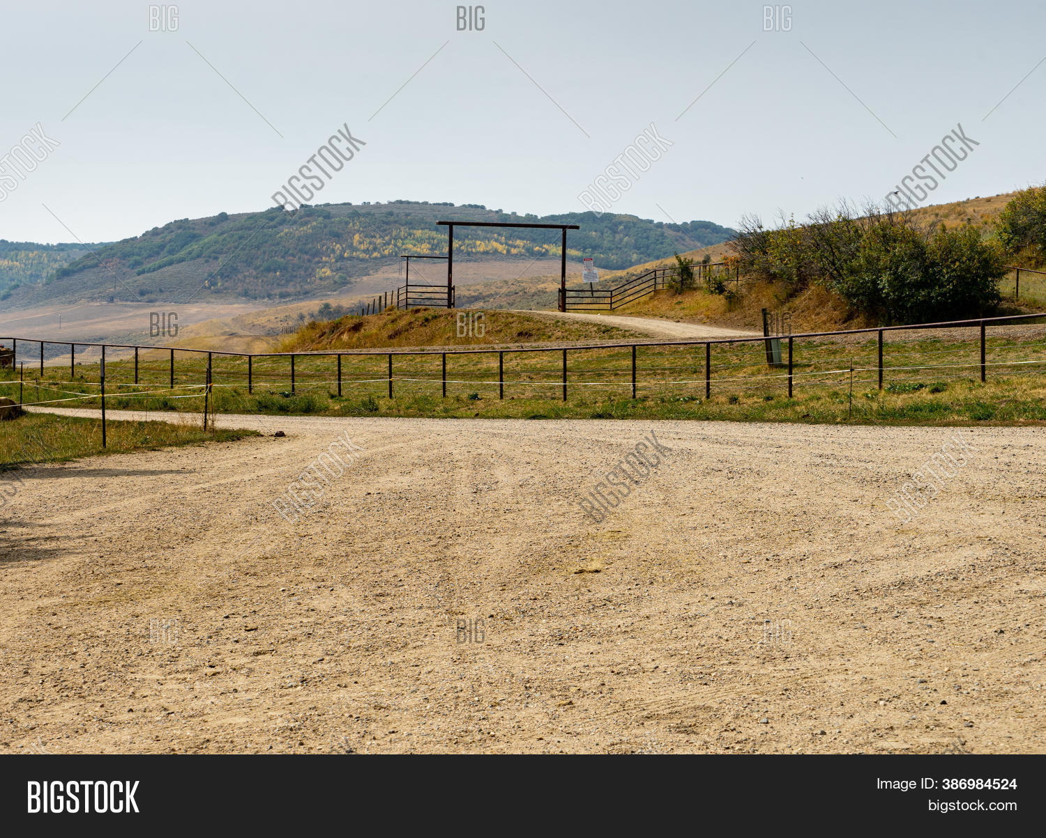 Large Dirt Area Metal Image & Photo (Free Trial) | Bigstock