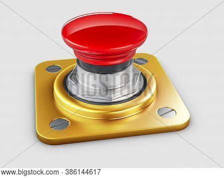 Big Red Button Images, Illustrations & Vectors (Free) - Bigstock